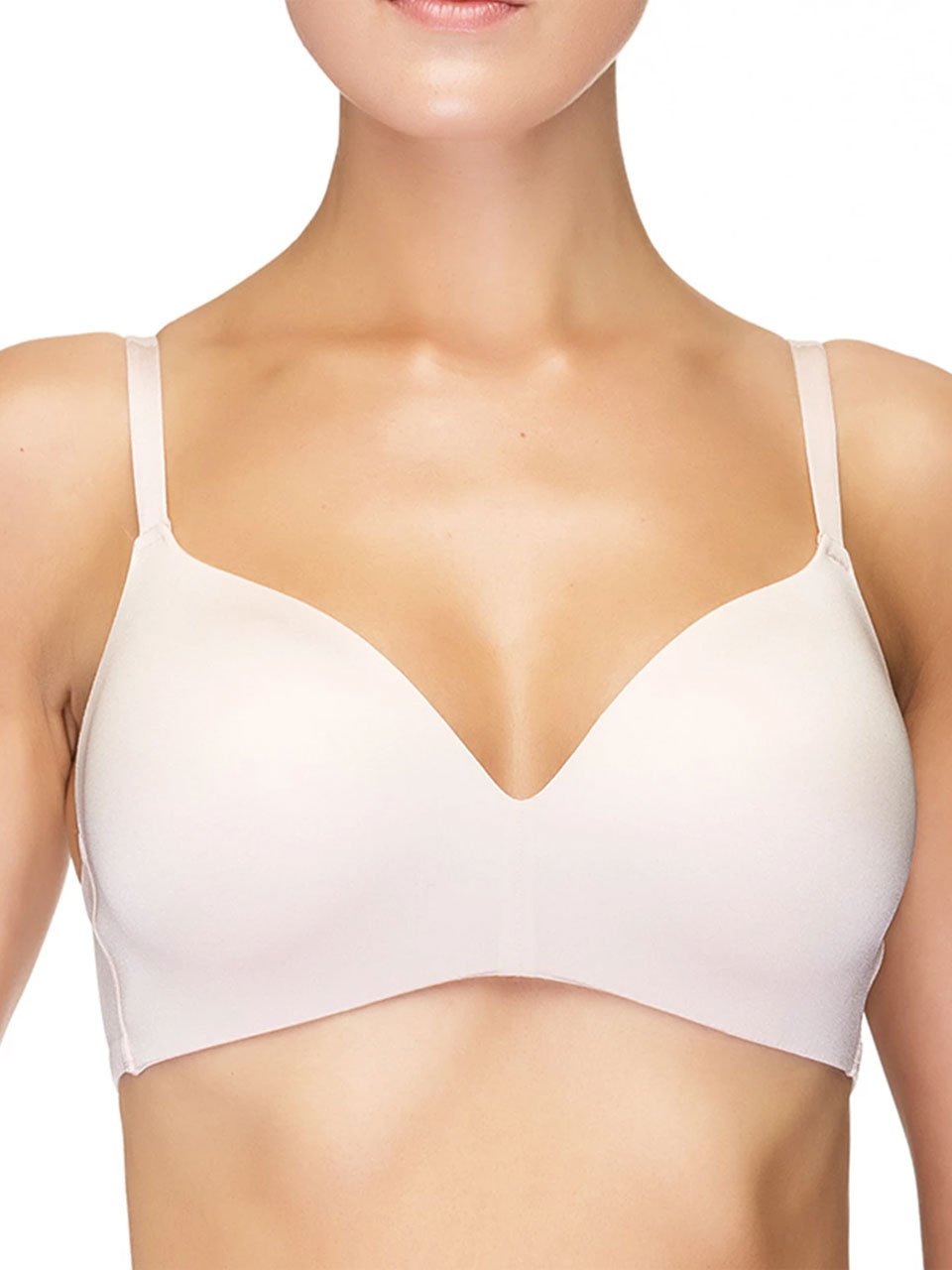 Купить формованный бюстгальтер без косточек Lauma 99h30 серебристый пион